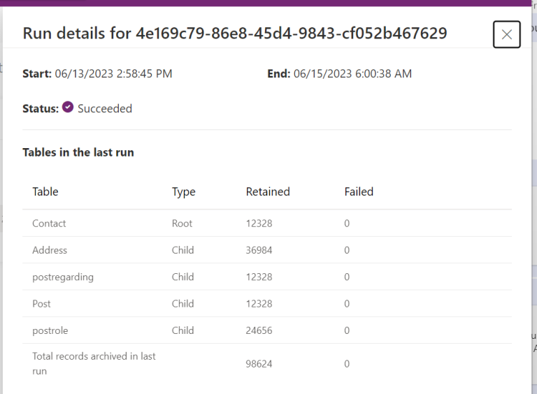 Early dive into Dataverse Long Term Data Retention – MBeard.co.uk